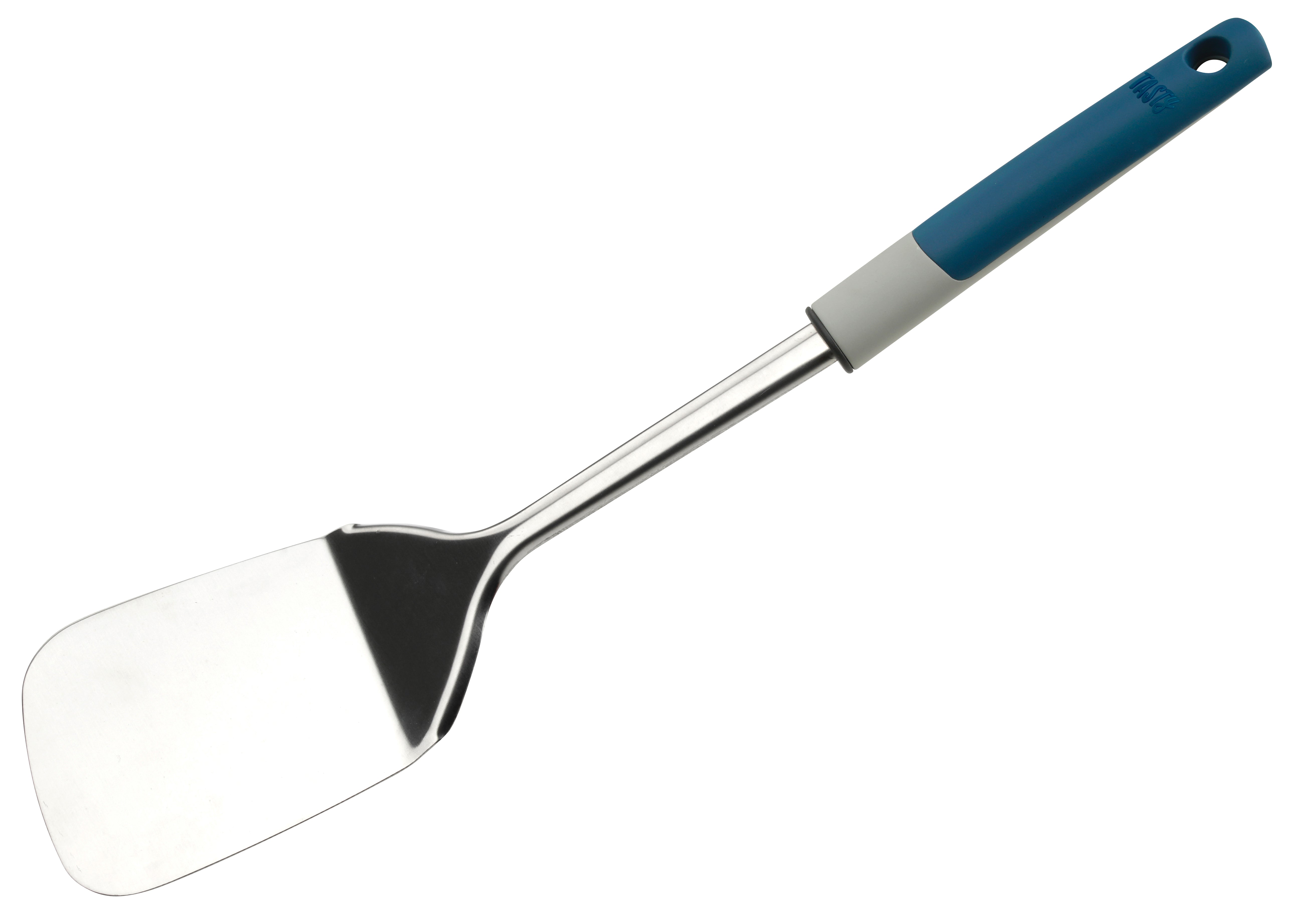 Tasty Stainless Steel Solid Turner TY0019, dark blue grey – Fackelmann ...